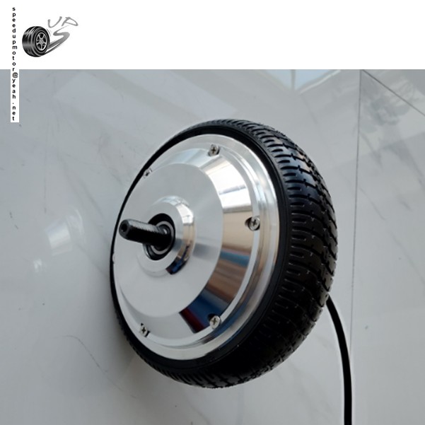 6.5Inch Solid Tyre Wheel Motor Geared,Brushless DC Motor,BLDC Powered ...