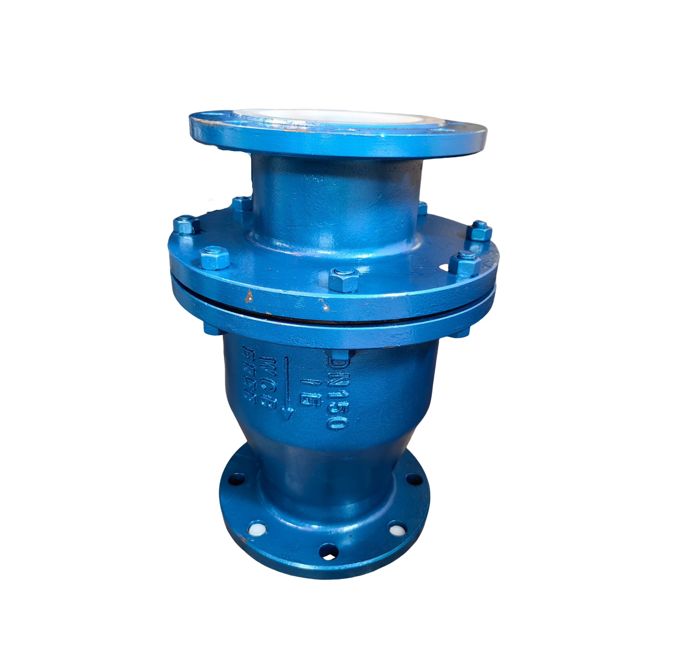 H44F46衬氟止回阀_温州华技阀门有限公司