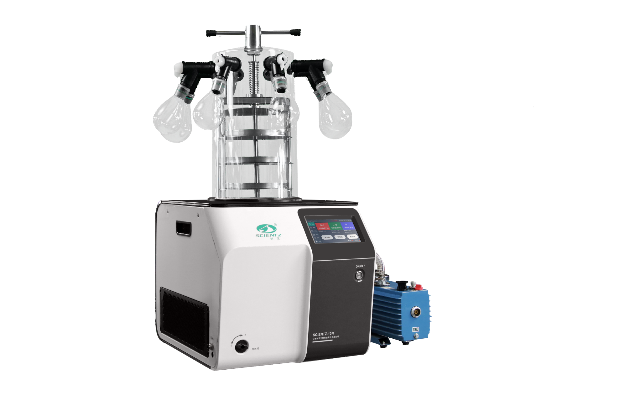 Stoppering Multi-Manifold Bell-Type Freeze Dryer