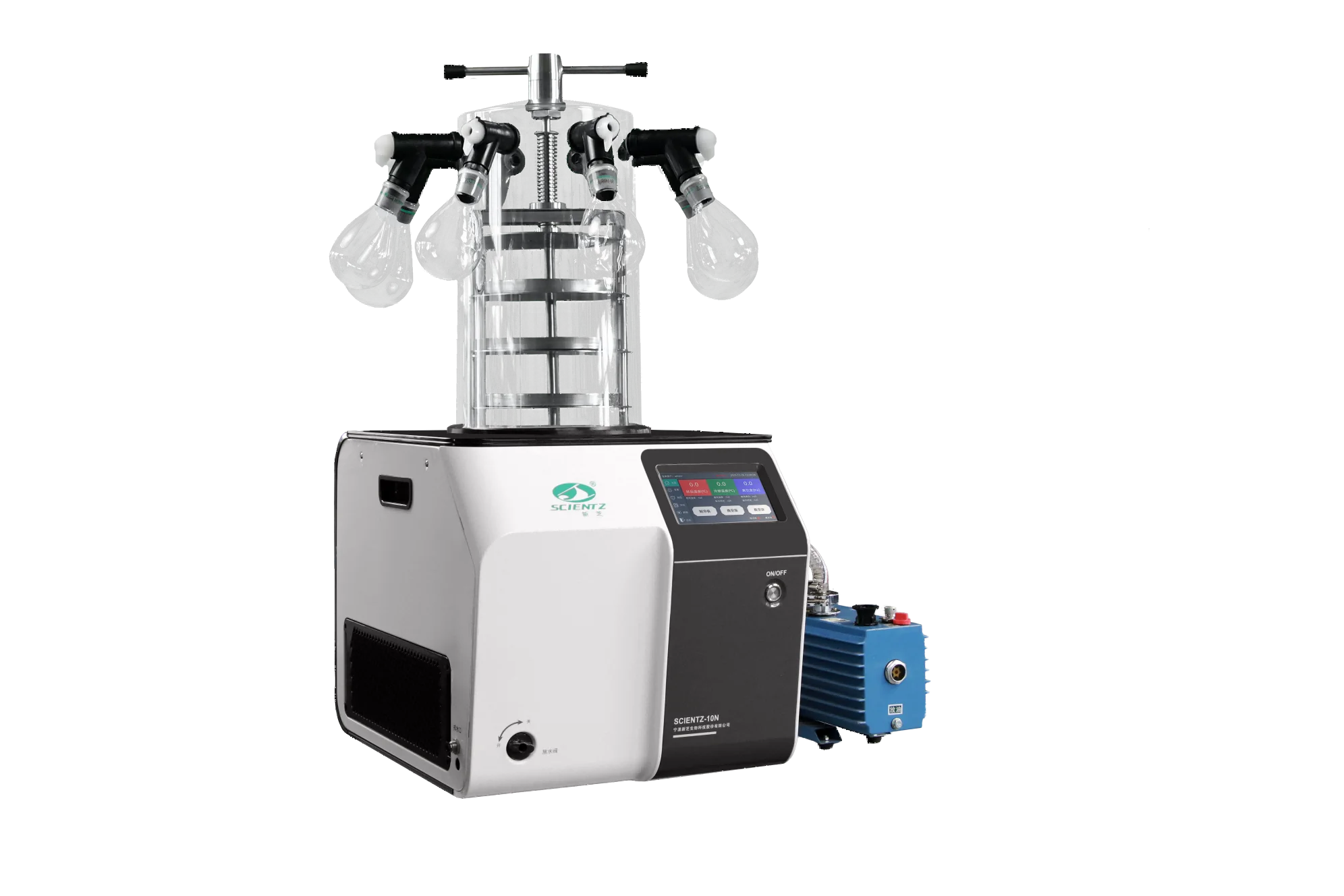 Stoppering Multi-Manifold Bell-Type Freeze Dryer