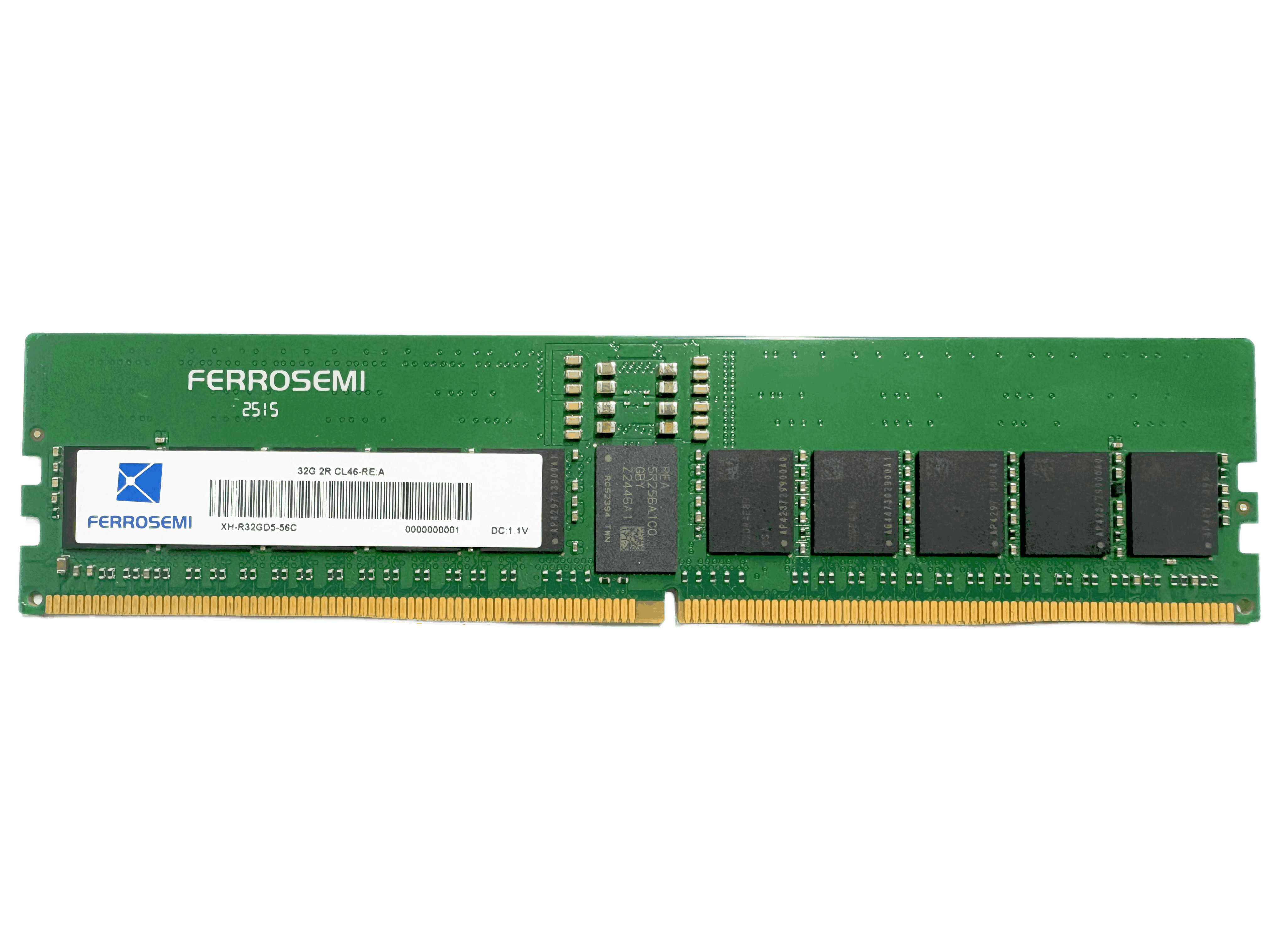 星海系列DDR5 RDIMM 内存模组_晶铁半导体技术(广东)有限公司