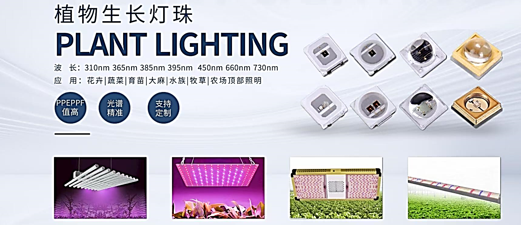 The scientific principle of LED plant growth supplementary lighting