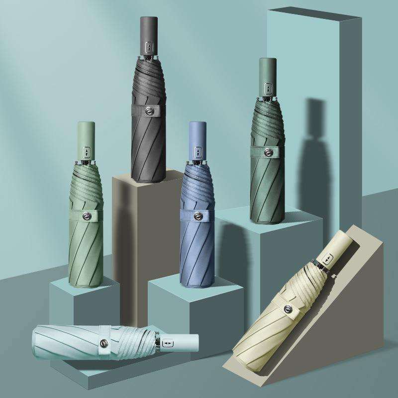 Automatic Folding Umbrella with Customized logo for Gift