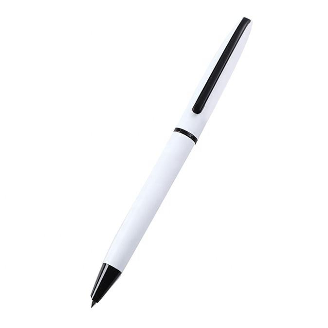 Metal Ballpoint Roller Pens 0.5mm Blue Ink Smooth Writing