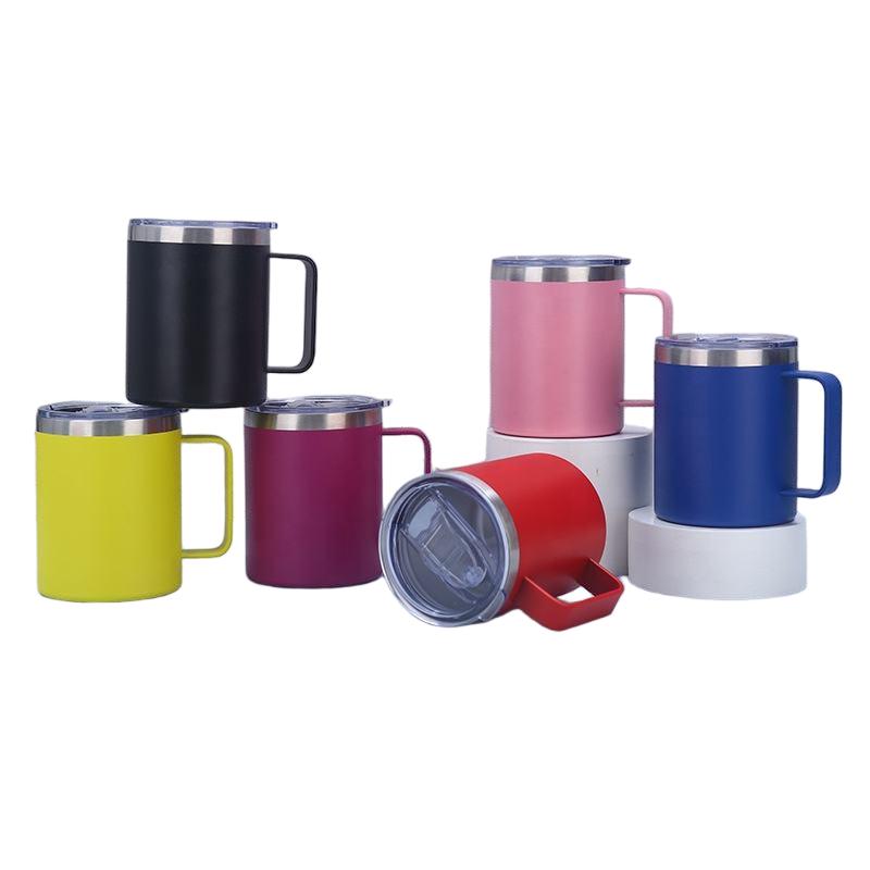 Stainless Steel Double-Walled Coffee Mug Lid 6-12 Hours