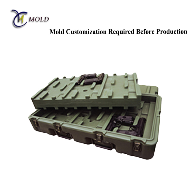 Roto Molded Military Transit Case | Durable Extreme Duty Plastic Box