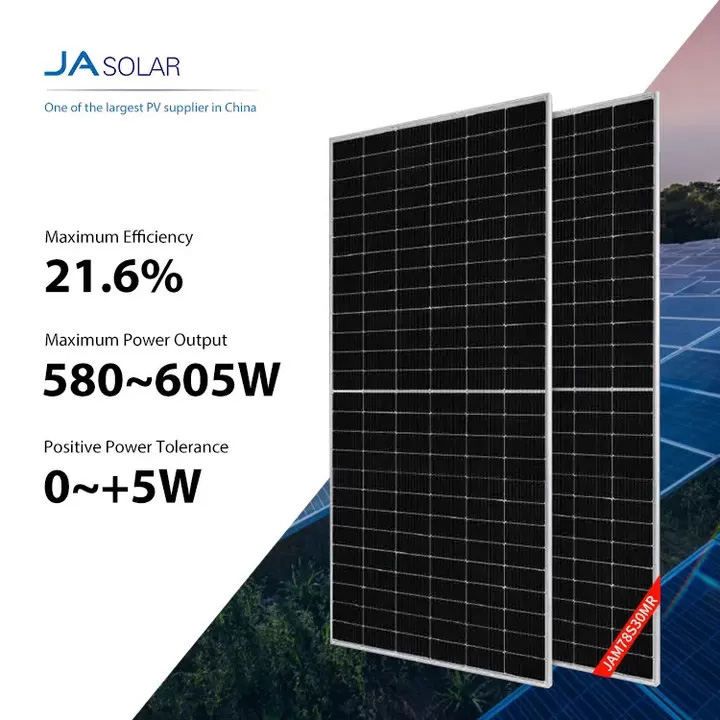580W 585W Ja Solar All Black 590W 595W 600W 605W Bifacial Pv Panels ...