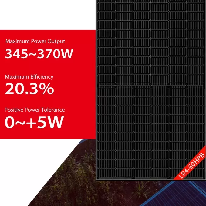 345W 355W Longi Solar Panel 365W 370W Solar Photovoltaic Panel Electricity Production-Shanghai ...