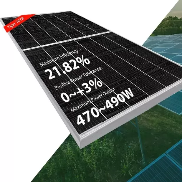 470W 475W Jinko Solar Panel 480W 485W 490W High Efficiency Solar Cells ...