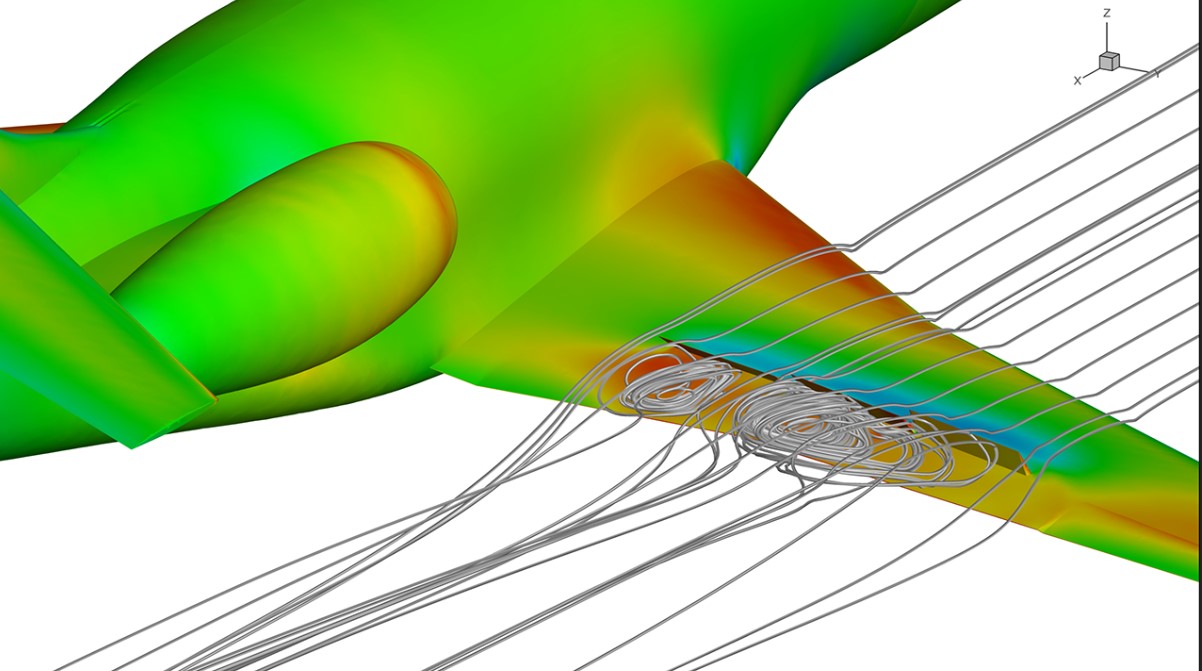 CFD模拟飞行器设计中的应用