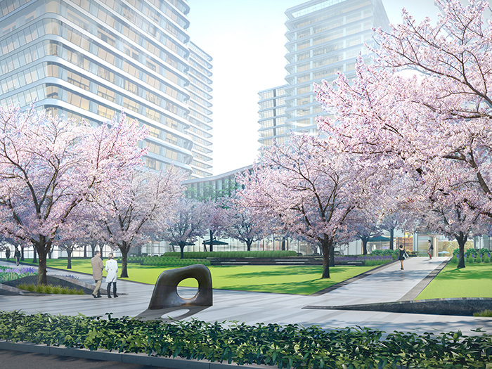 Urban complex landscape design and construction-Shanghai Gudi Landscape ...