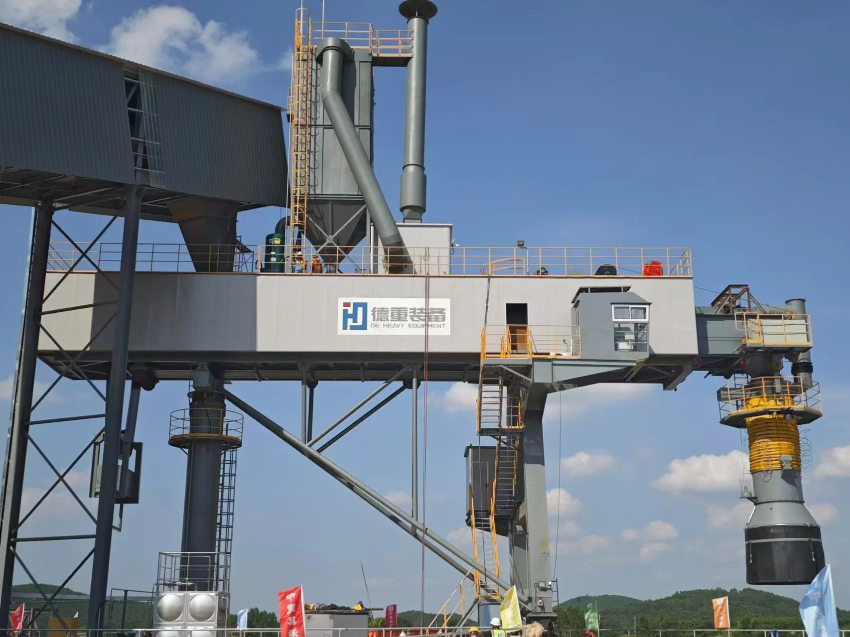 Linear Swing Ship Loader Machinery Manufacturing | Dezhong Equipment