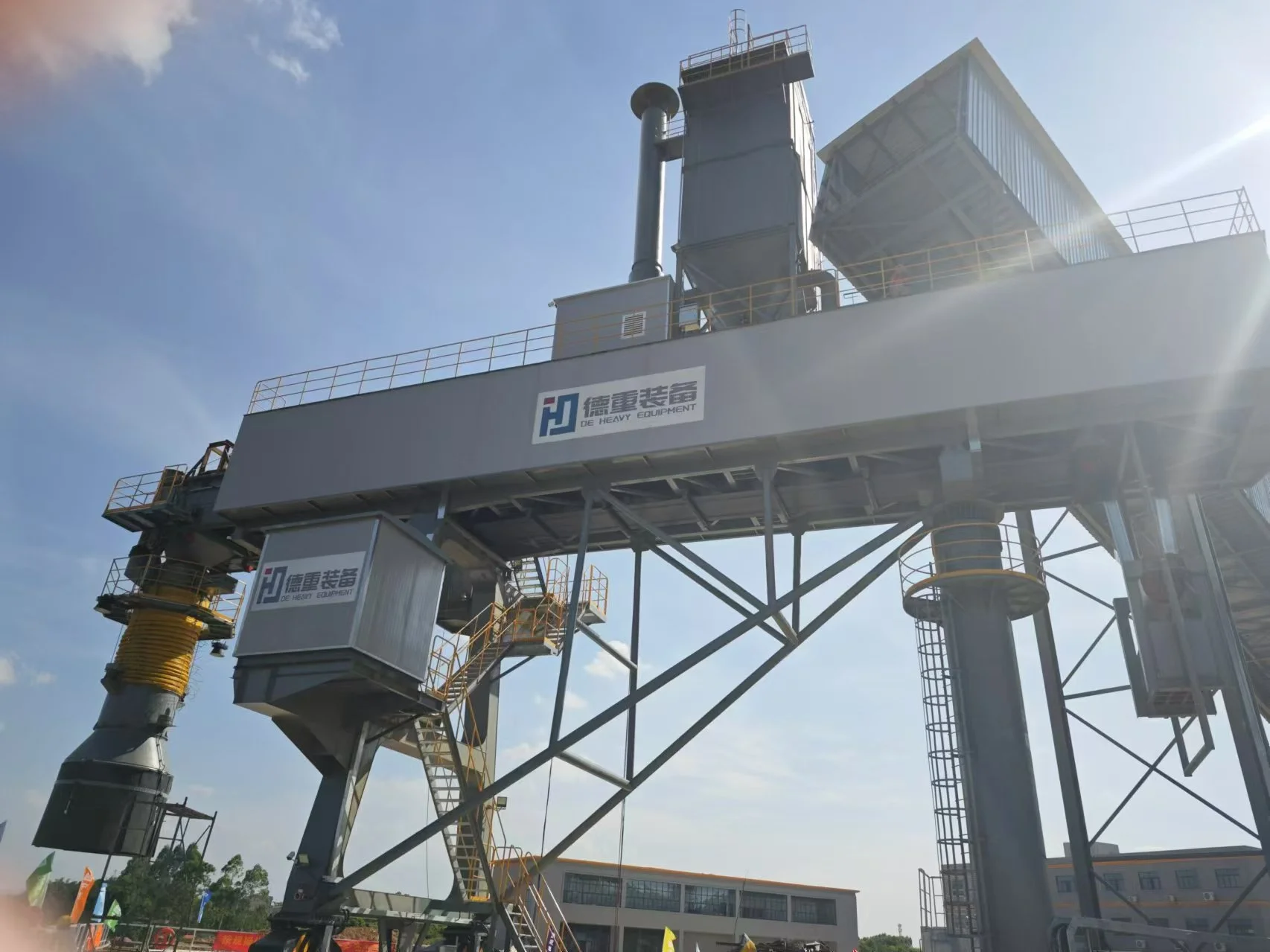 Linear Swing Ship Loader Machinery Manufacturing | Dezhong Equipment