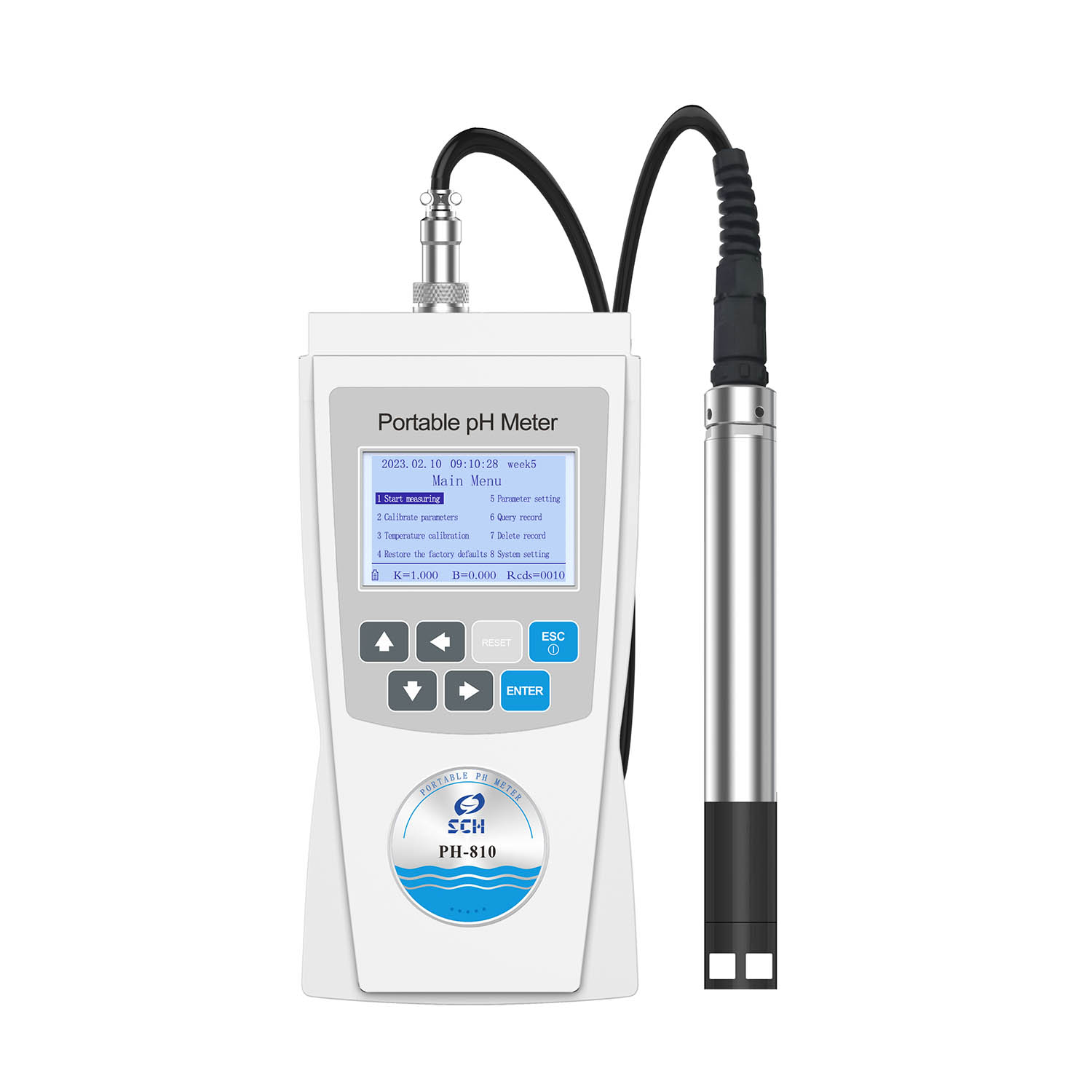 Buy SCH PH-810 Portable Precision pH Analyzer - Wholesale ...