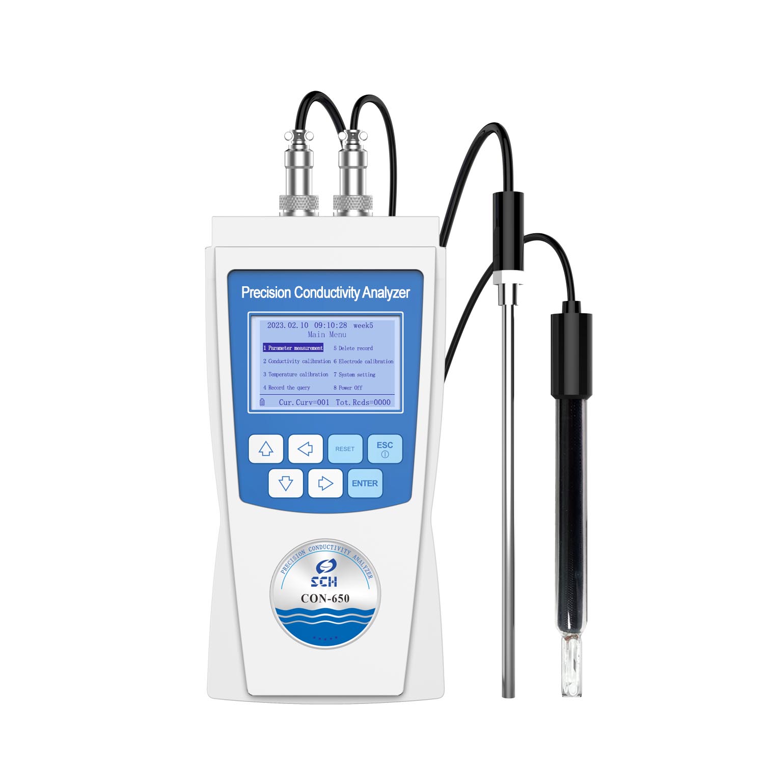 Buy SCH CON-650 Portable Conductivity Analyzer for TDS, Salinity ...