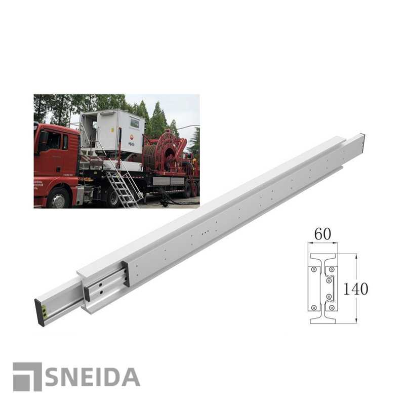 One-Way Aluminum Drawer Slide & Telescopic Drawer Slide Custom-Sneida
