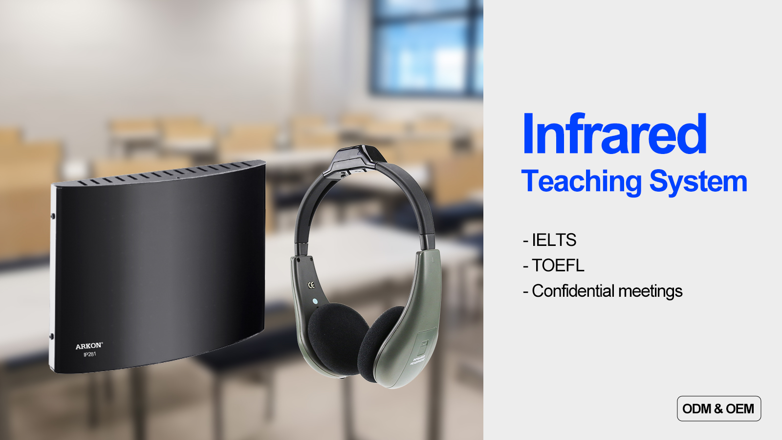 High-Quality Infrared Wireless Headset Manufacturer In China | Arkon