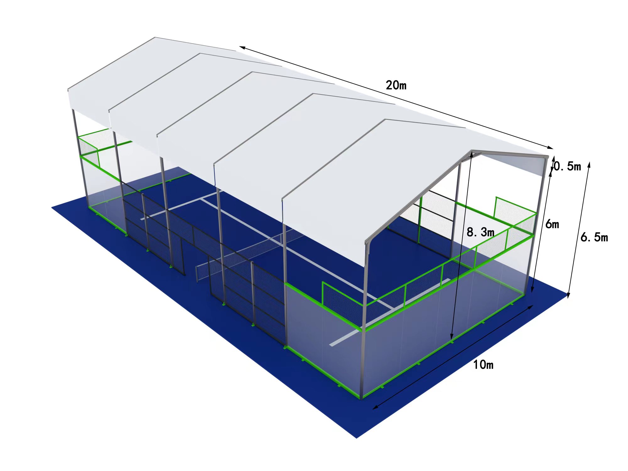 Jiu Ruo Oneness Sports Goods - Padel Tennis Court Tents Manufacturer