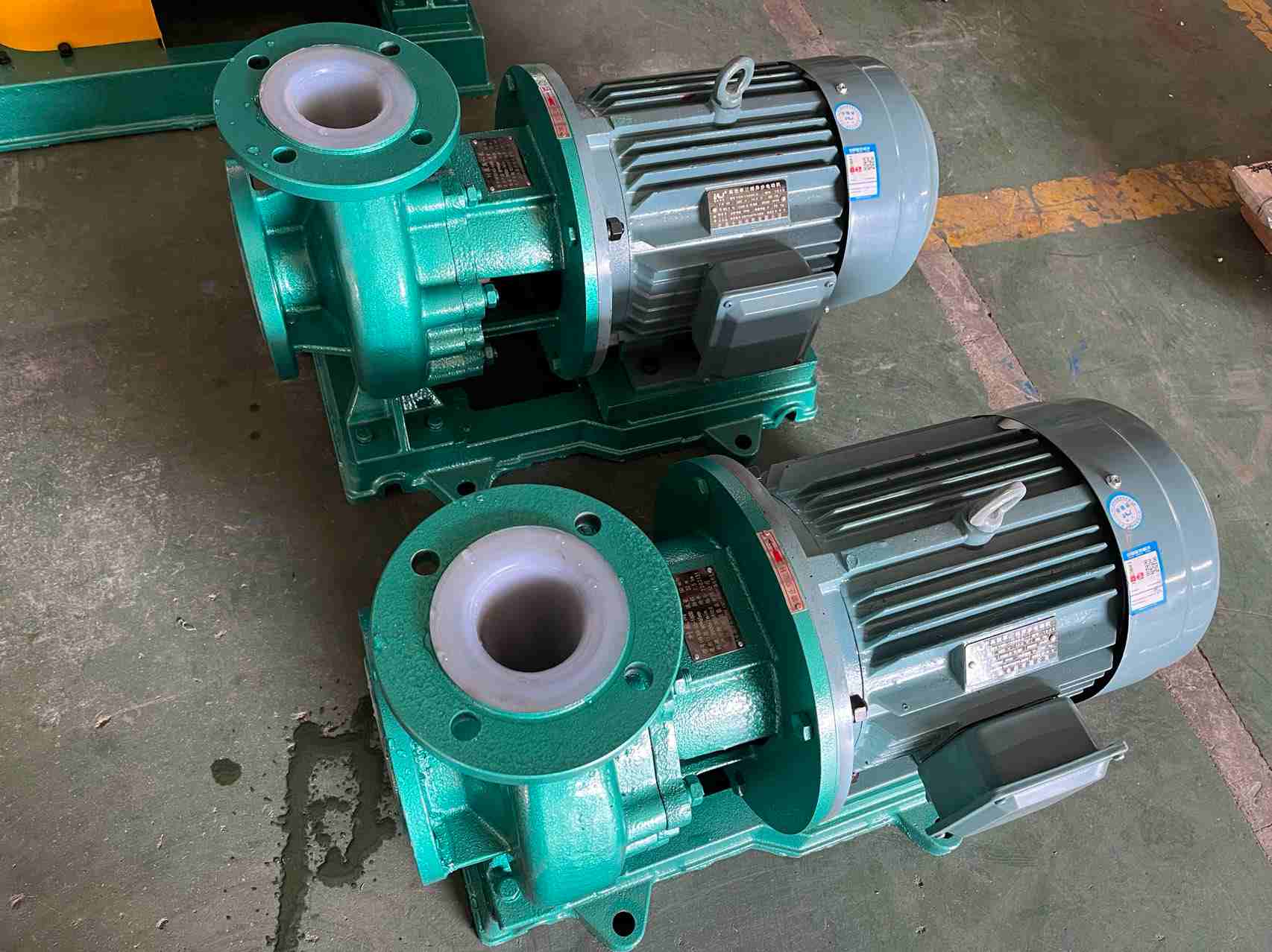 IHF-D Fluoroplastic Alloy Centrifugal Pump (Short Stand)