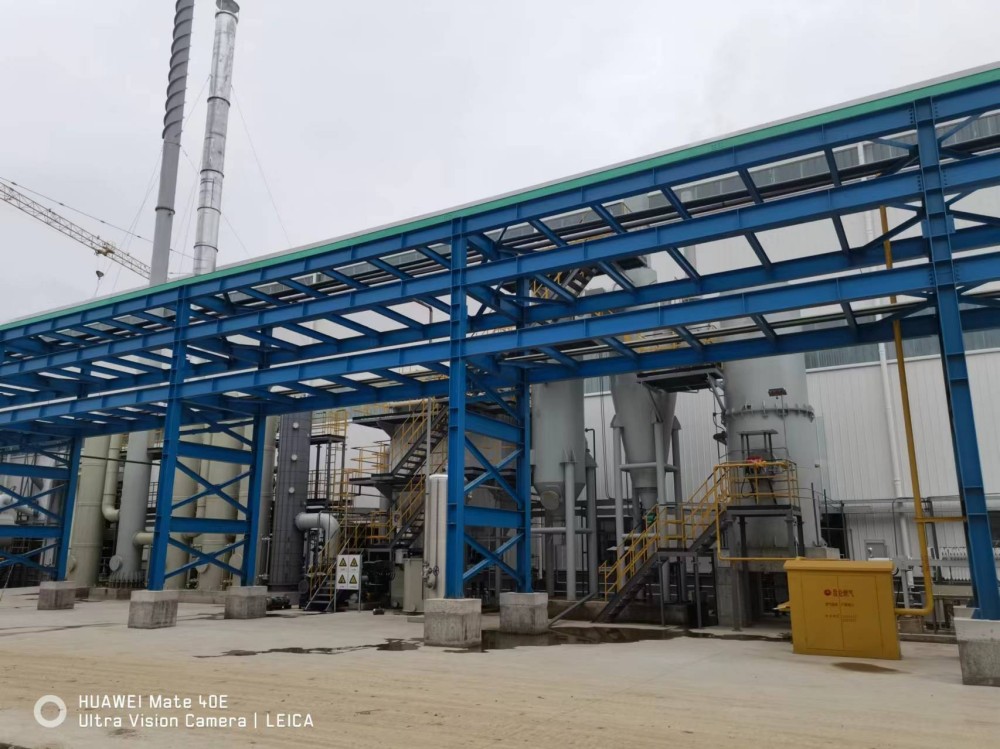 Direct-fired waste gas incineration system