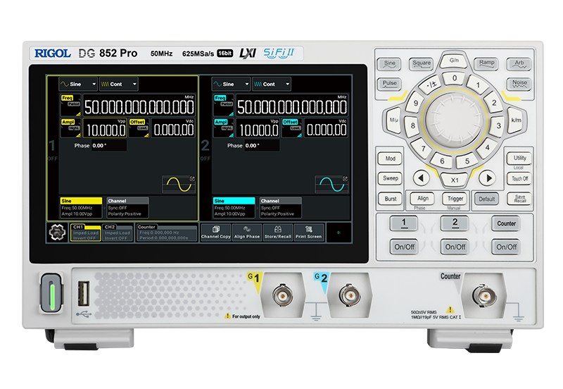 普源RIGOL DG800 Pro系列