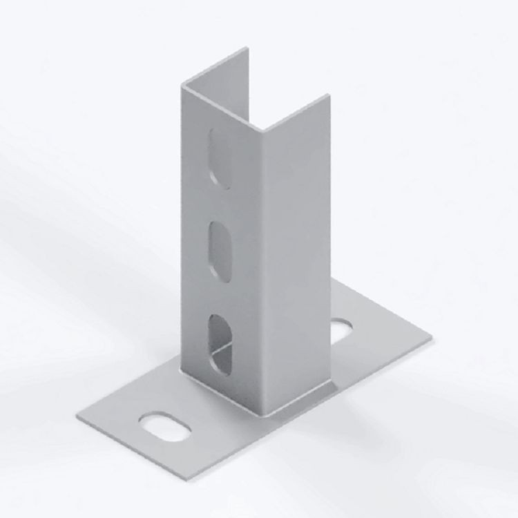 Strut Channel Galvanized-Steel-Solar Strut Channel-Factory-Vendor