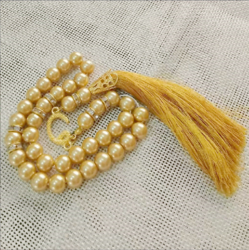 33 8cm glass pearls Muslim prayer beads Middle East cross-border ...