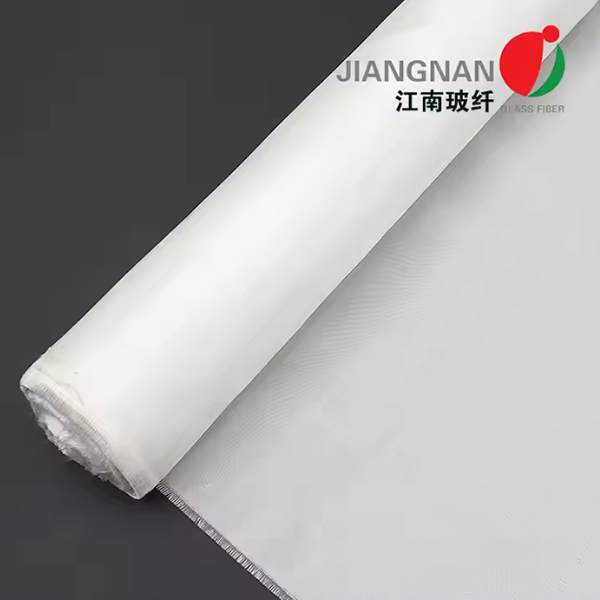 Anti-Static Fireproof E-Glass Fiberglass Cloth Silicon Coated Heat ...