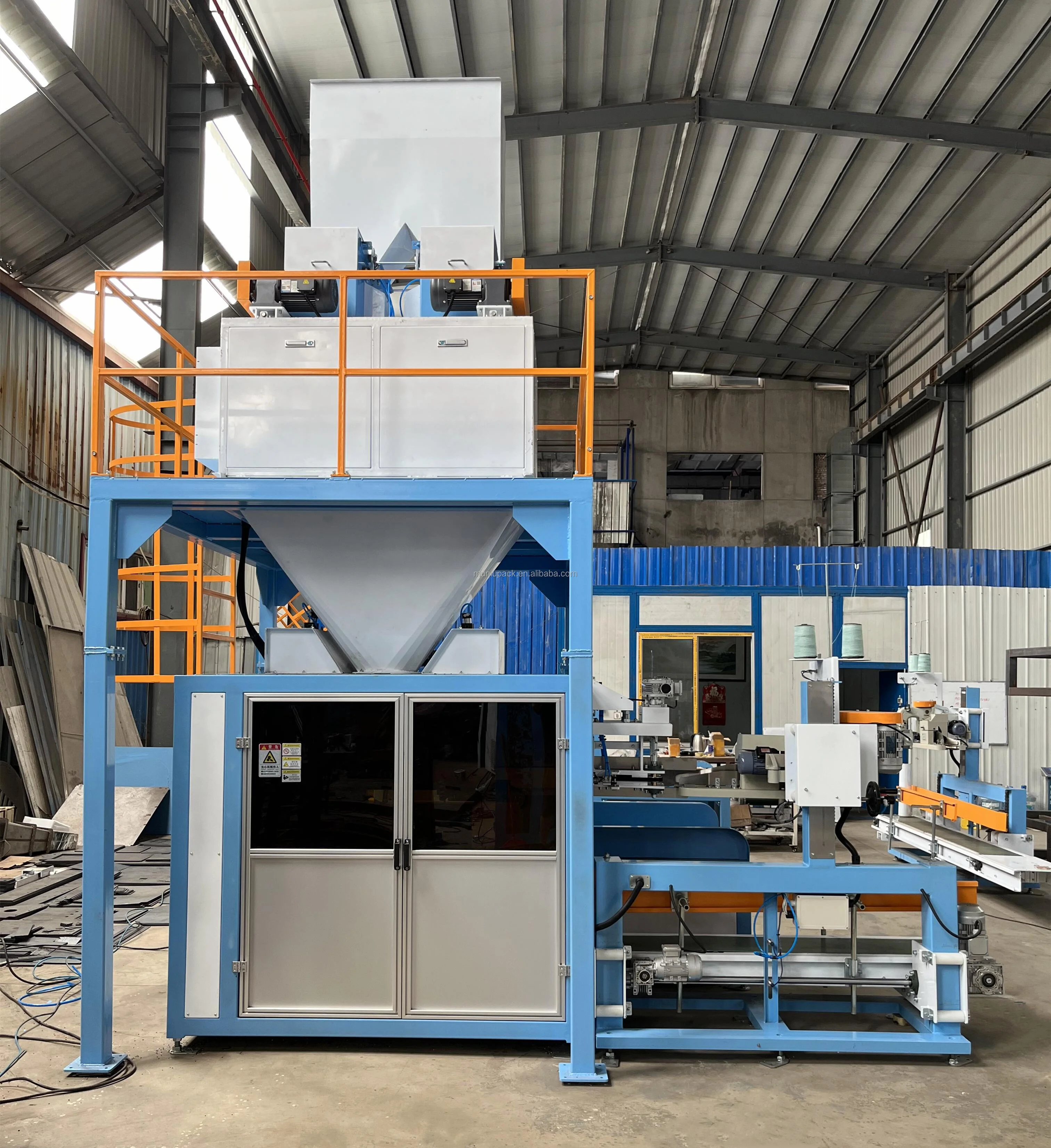Automatic Woven Bag Pellet Bean Rice Packing Machine Manufacturer