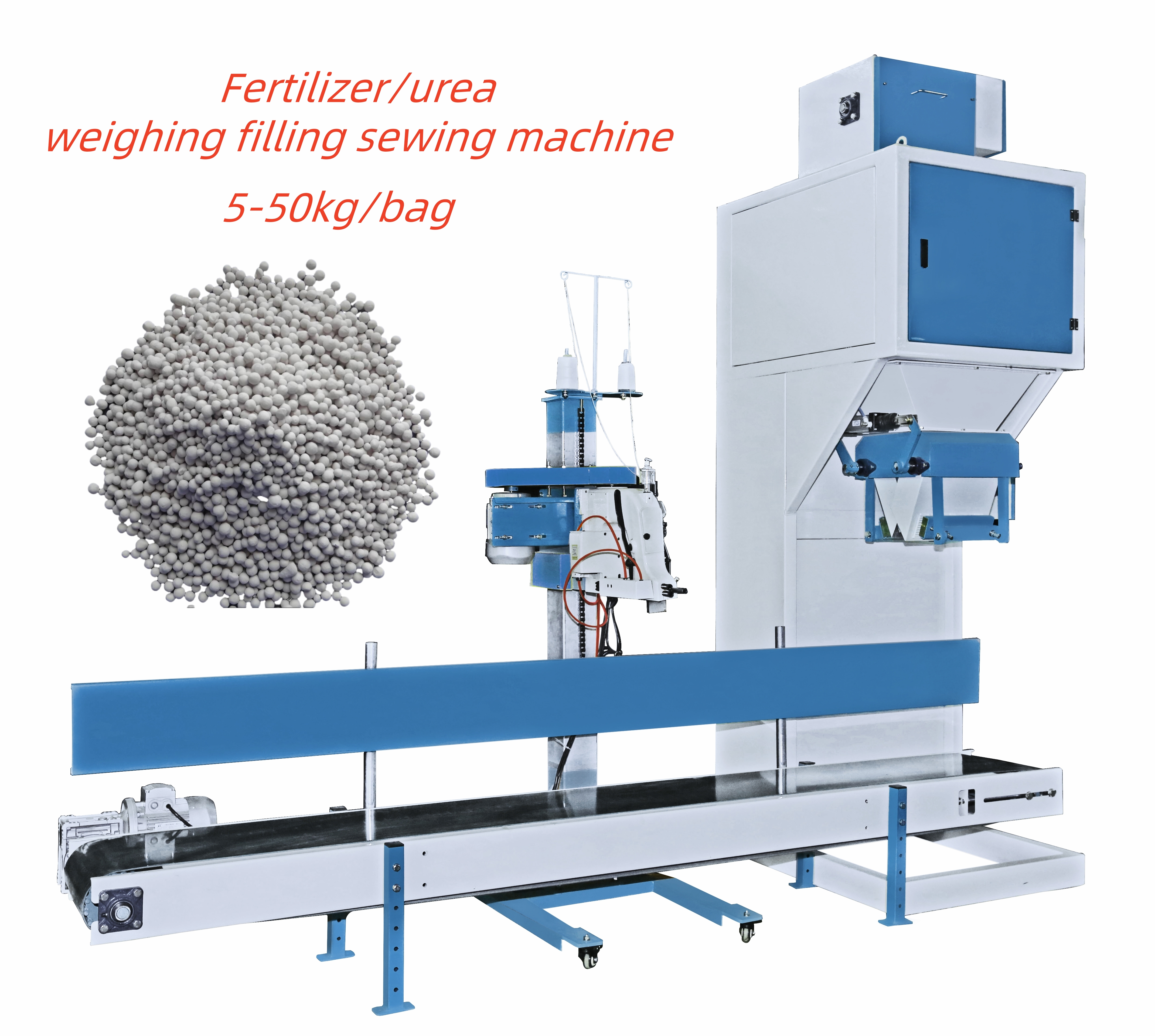 10kg-50kg Bag Packing Machine with Weight Scale For Fertilizer Urea DAP