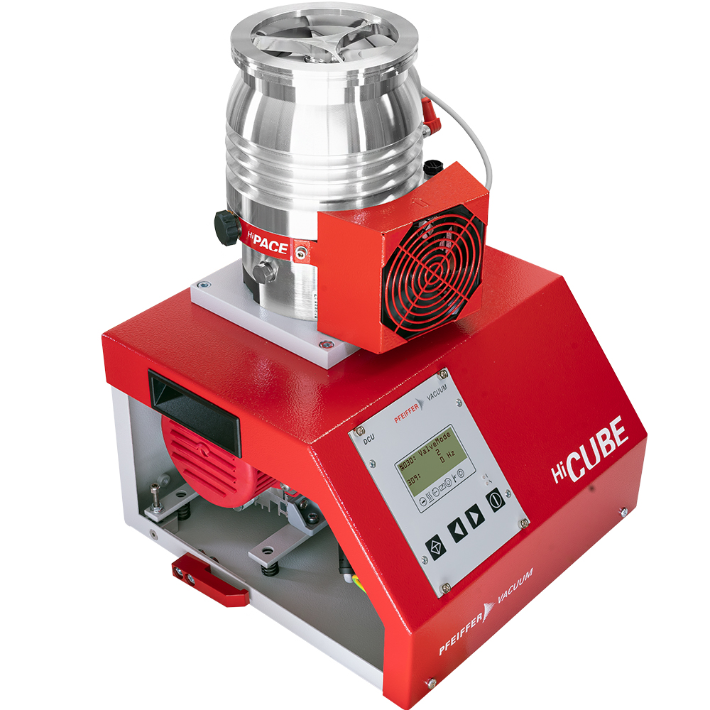 Pfeiffer HiCube 80 Eco Benchtop Turbo Pump Station-Hover Tech
