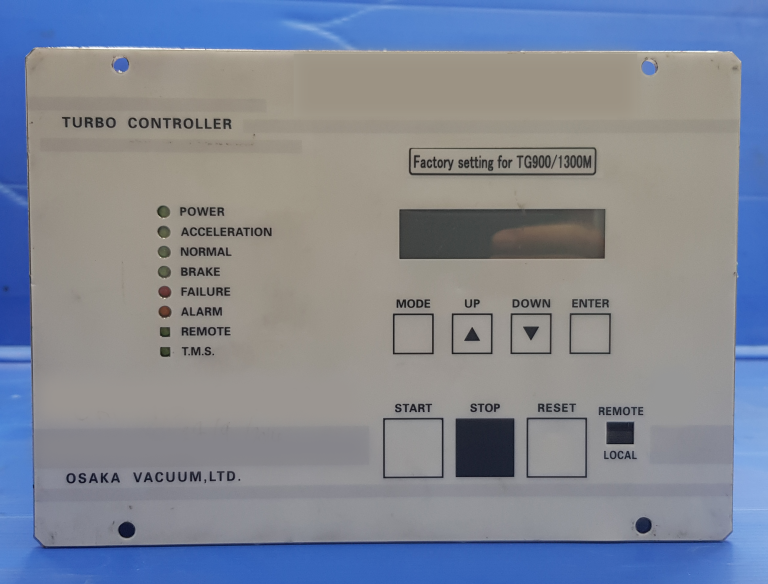 Osaka TG900/1300M Oil Free Maglev Turbo Pump Controller-Hover Tech