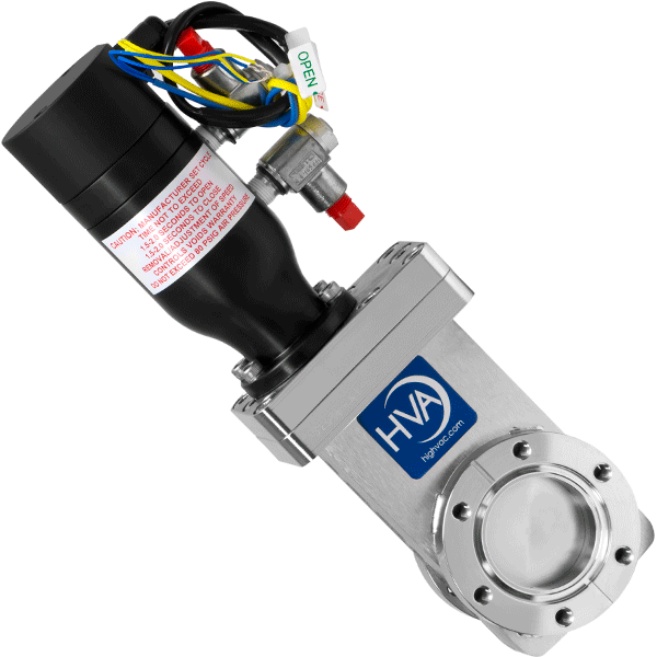 HVA Ultra-High Vacuum 11220 UHV Pneumatic Gate Valve 304 Stainless ...