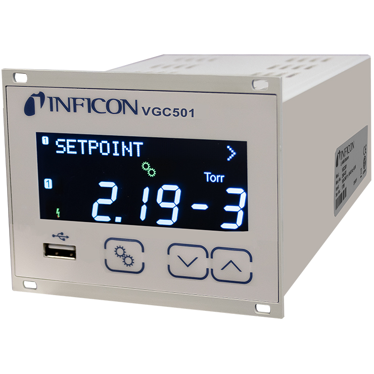 Inficon VGC501 Single Channel Vacuum Pressure Gauge Controller Active ...