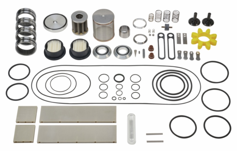 Pfeiffer DUO 125 Rotary Vane Vacuum Pump Major Repair Kit Overhaul Kit ...