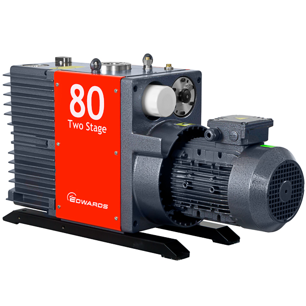 Edwards E2M80 Oil-Sealed Two-Stage Rotary Vane Pump-hvvac.com