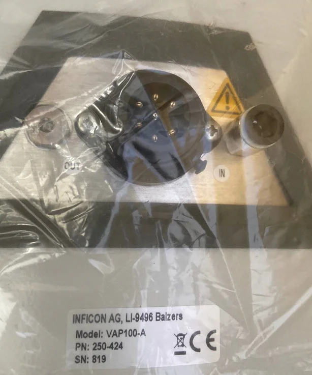 INFICON VAP100 Control Valve with Vacuum Valve