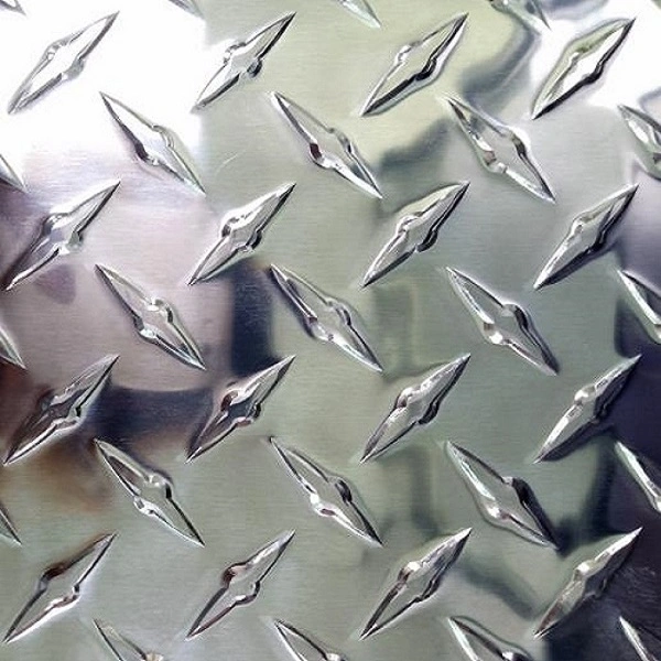1050 3003 5052 Embossed Aluminum Sheet Aluminium Diamond Checker Plate ...