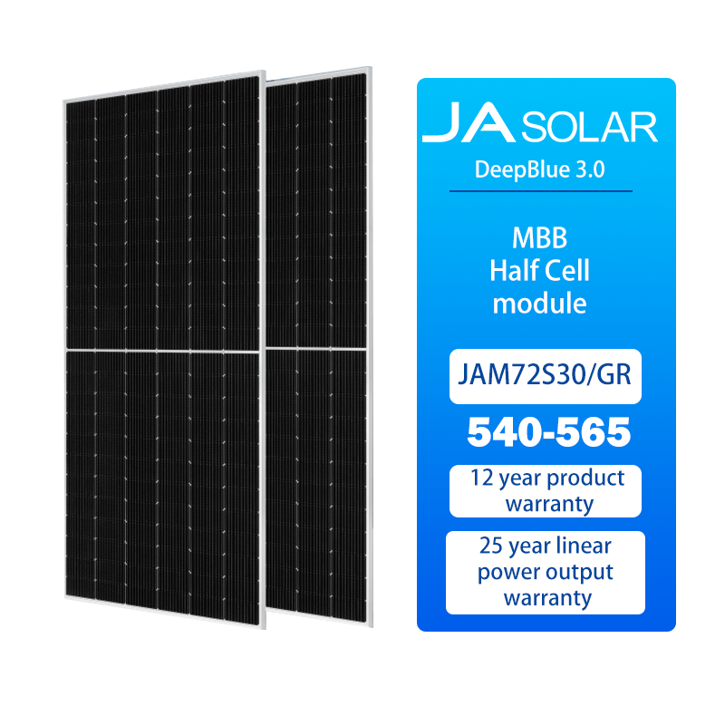 JA Solar JAM72S30GR-JA Deepblue 3.0 Half Cell Module