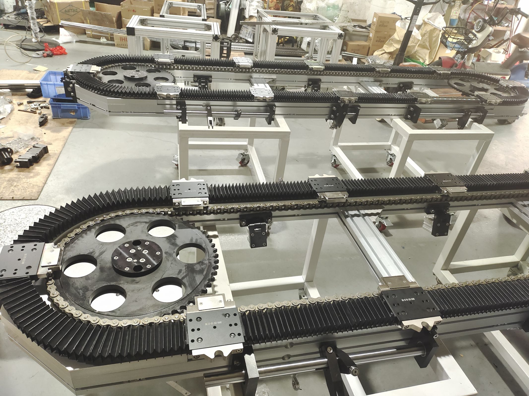 东莞环形导轨厂家-圆弧导轨-滚轮导轨-直曲滑轨-环形精密生产线-柔性自动化生产线-东莞市宝奇自动化技术有限公司