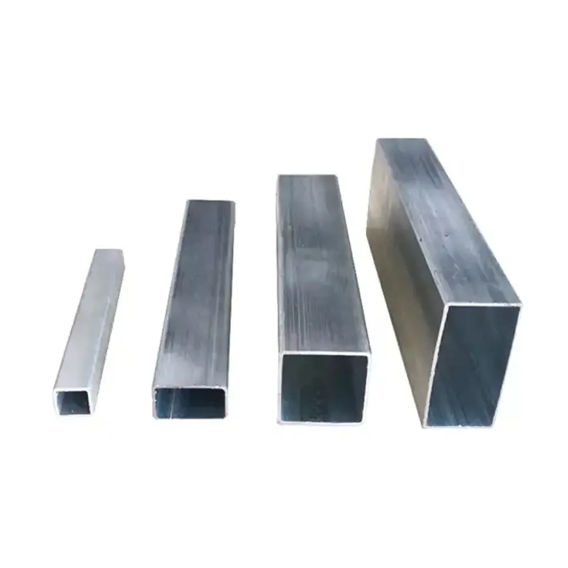 Hollow section of galvanized pipe rectangular pipe