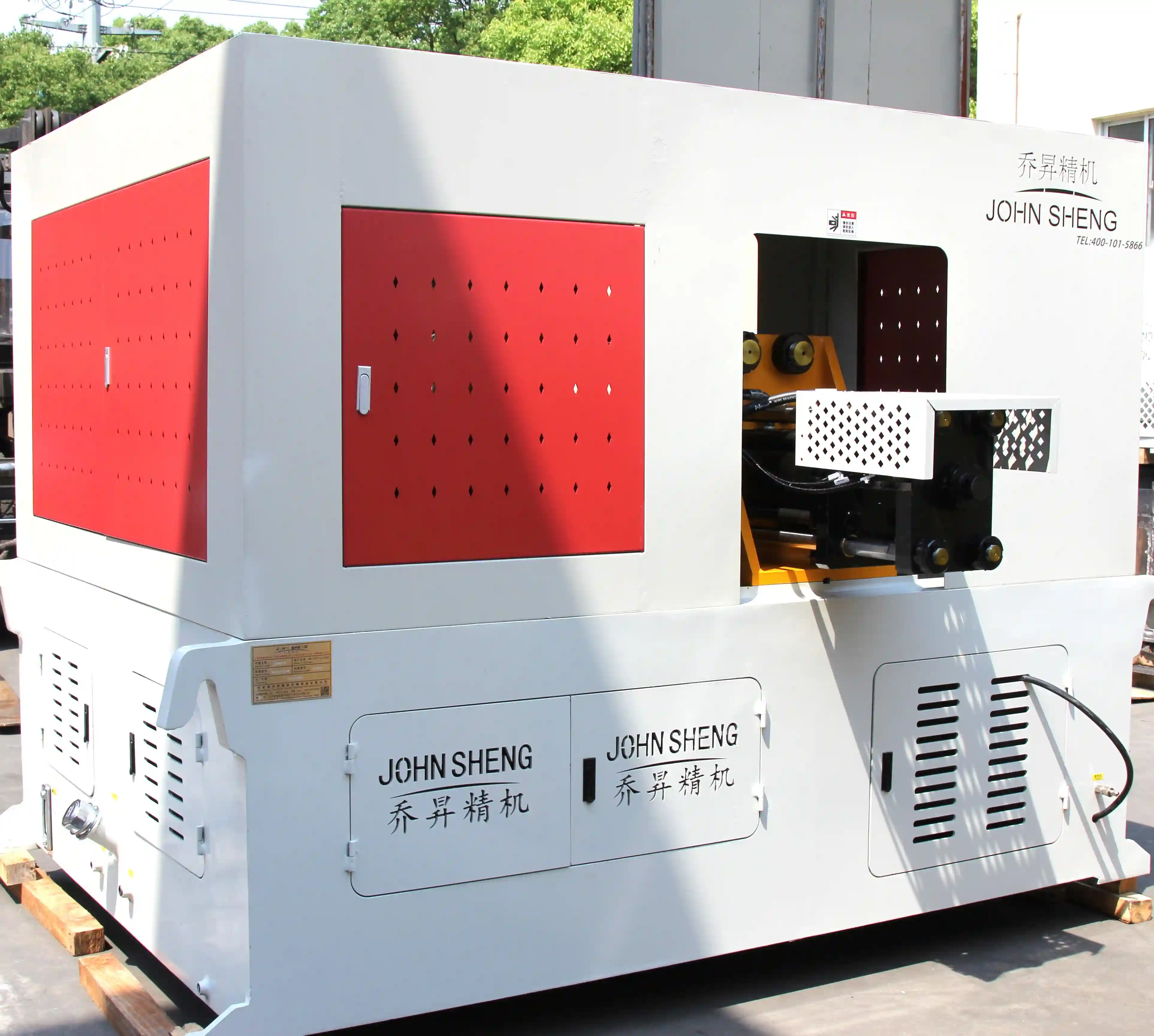CNC Tube end-forming machine for auto seat frame accessories - Six ...