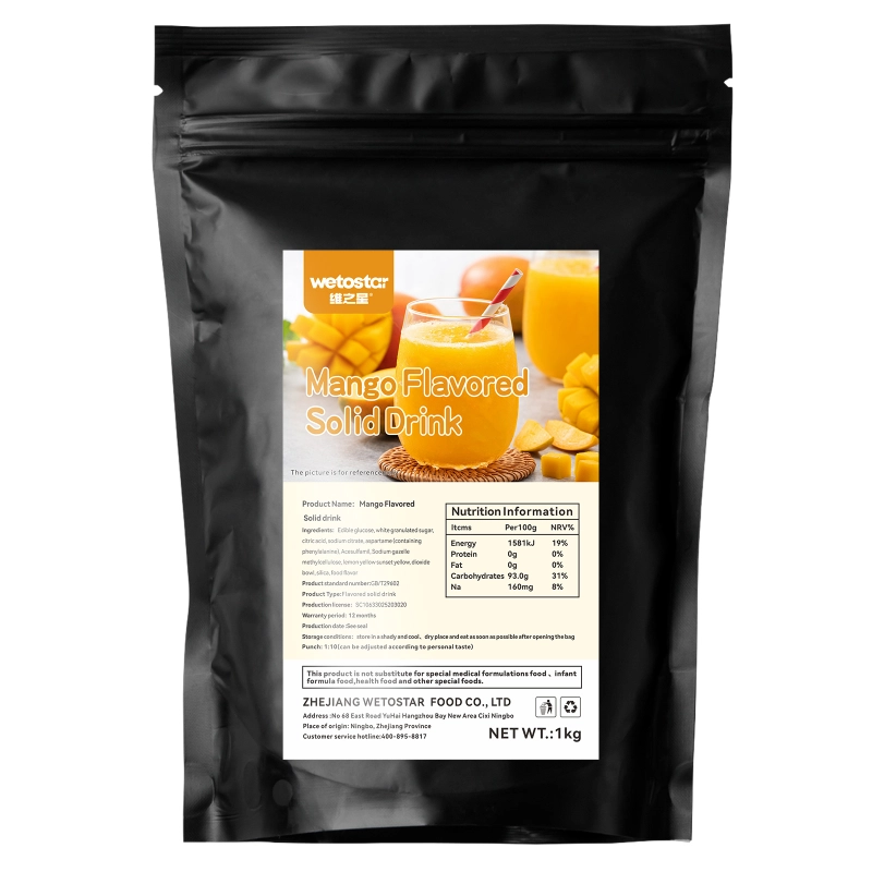 Mango Flavored Powder Supplier & Manufacturer | Aidewo