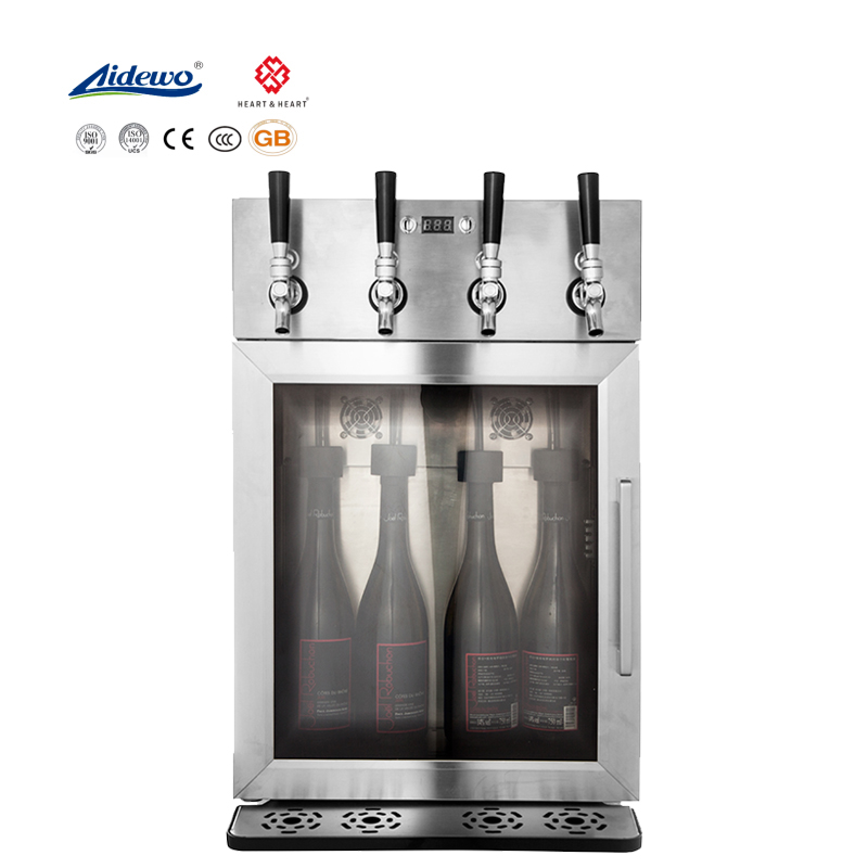 Aidewo 4 Bottles Wine Dispenser with Tap - Preserve Flavor