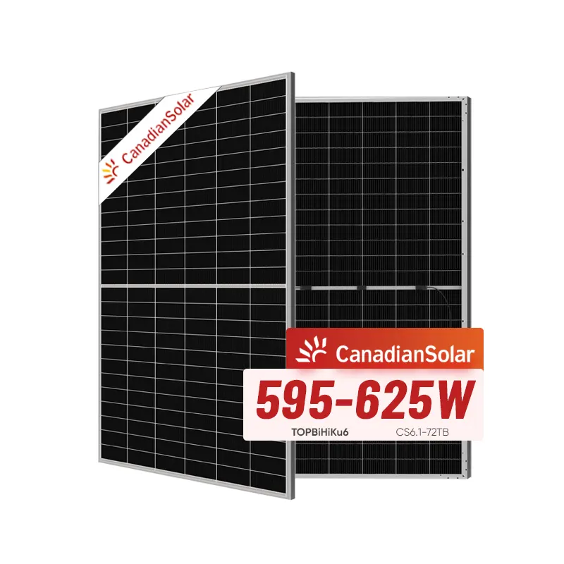 Canadian Solar Panels 595W 600W 605W 610W 615W 620W 625W-Distributor ...