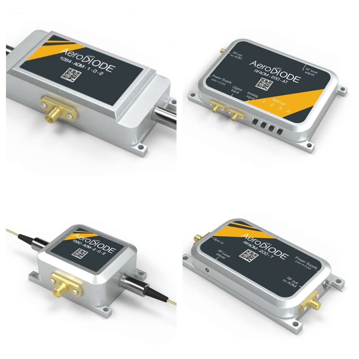 AeroDIODE 光纤耦合声光调制器(AOM)介绍_东方闪光(北京)光电科技有限公司
