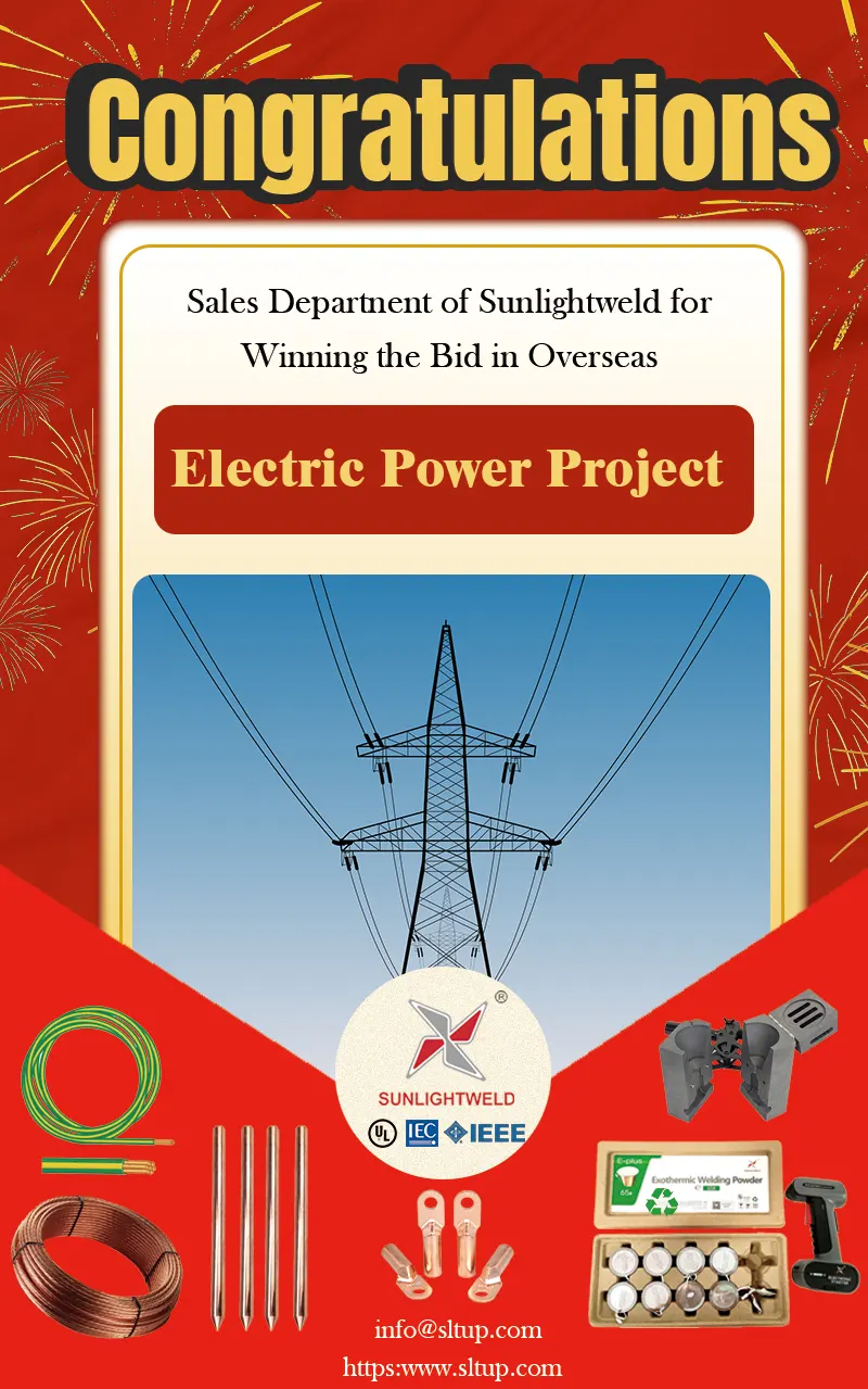Sunlightweld Wins Major Overseas Electric Power Project Over 2 Million
