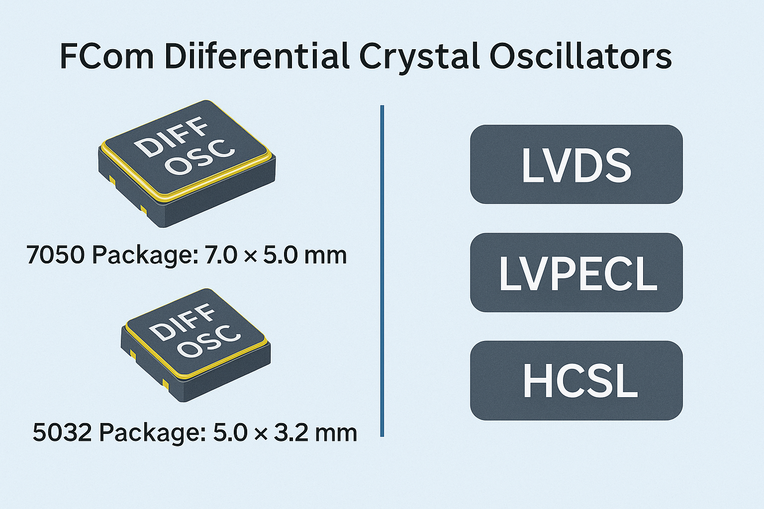 Differential Crystal Oscillator Frequency and Interface Matching ...
