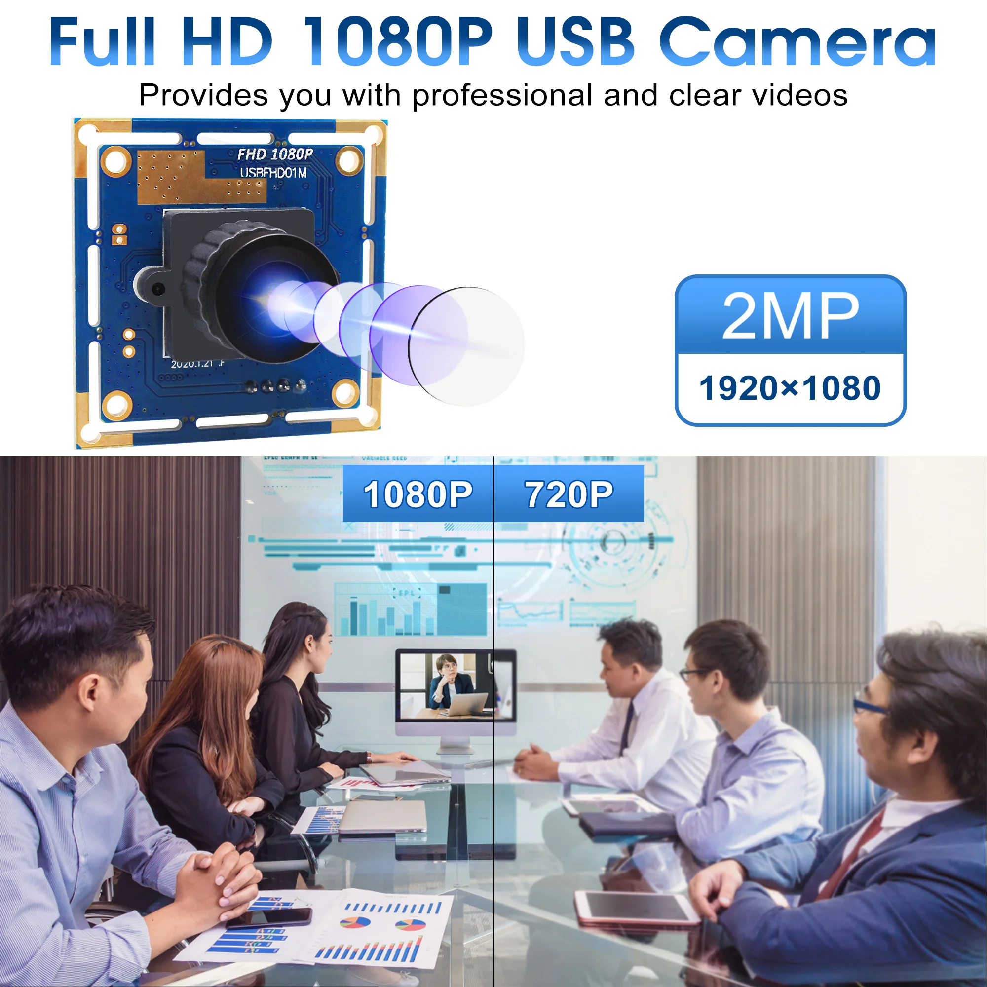 ELP 1080P High Speed USB Camera Module | High Quality | Ailipu