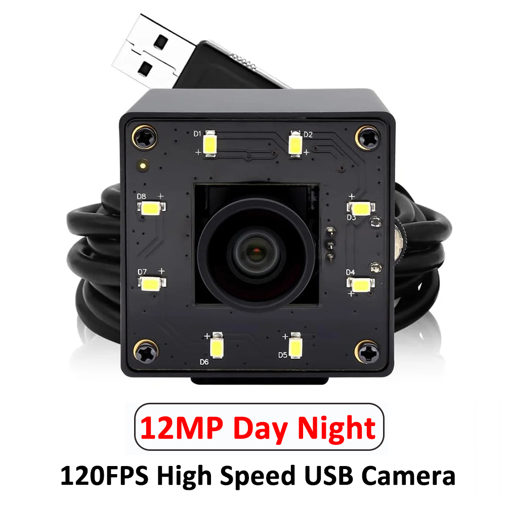 ELP 12MP White LED Night Vision USB Camera | High Quality | Ailipu